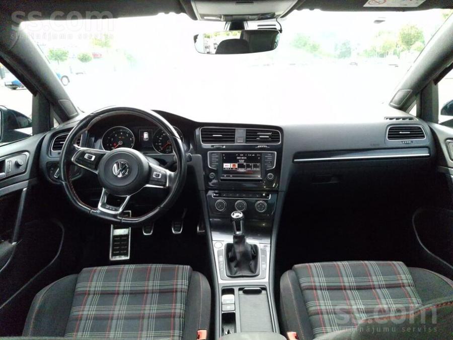 Blue Volkswagen Golf 2016 in Riga, with an engine capacity of 2.00 L and mileage of 116 thousand km for 15200 €, photo 6 on AUTOMOTO.COM.LV