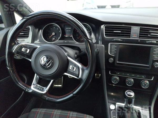 Blue Volkswagen Golf 2016 in Riga, with an engine capacity of 2.00 L and mileage of 116 thousand km for 15200 €, photo 6 on AUTOMOTO.COM.LV