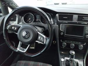 Blue Volkswagen Golf 2016 in Riga, with an engine capacity of 2.00 L and mileage of 116 thousand km for 15200 €, photo 7 on AUTOMOTO.COM.LV