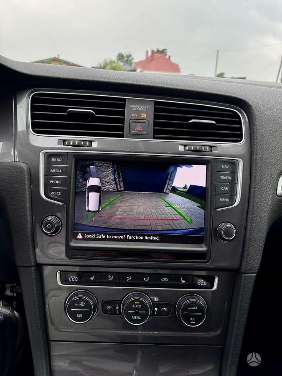 Zils Volkswagen Golf 2016 Šauļi, ar dzinēja tilpumu 0.00 L un nobraukumu 105 tūkst. km par 7250 €, foto 10 vietnē AUTOMOTO.COM.LV