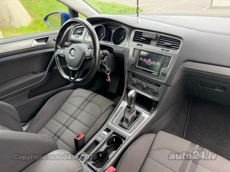 Blue Volkswagen Golf 2016 in Tallinn, with an engine capacity of 1.40 L and mileage of 179 thousand km for 8500 €, photo 13 on AUTOMOTO.COM.LV