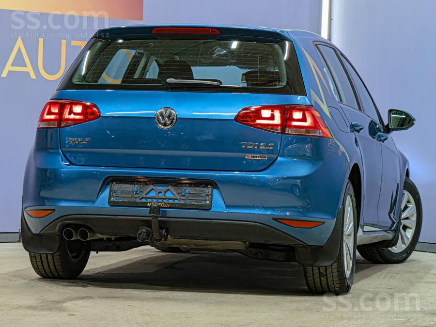 Zils Volkswagen Golf 2016 Jūrmala, ar dzinēja tilpumu 2.00 L un nobraukumu 204 tūkst. km par 8950 €, foto 9 vietnē AUTOMOTO.COM.LV