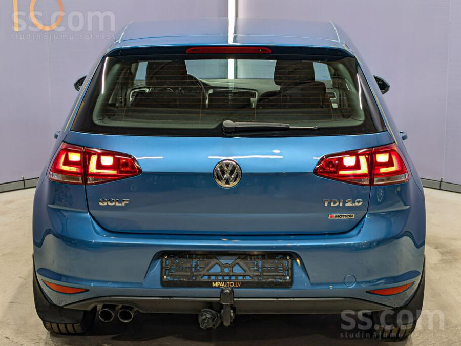 Zils Volkswagen Golf 2016 Jūrmala, ar dzinēja tilpumu 2.00 L un nobraukumu 204 tūkst. km par 8950 €, foto 11 vietnē AUTOMOTO.COM.LV