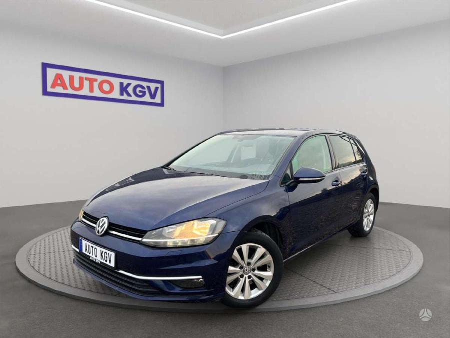Blue Volkswagen Golf 2017 in Kaunas, with an engine capacity of 1.40 L and mileage of 184 thousand km for 12999 €, photo 1 on AUTOMOTO.COM.LV