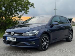 Blue Volkswagen Golf 2017 in Tallinn, with an engine capacity of 1.50 L and mileage of 154 thousand km for 12900 €, photo 4 on AUTOMOTO.COM.LV