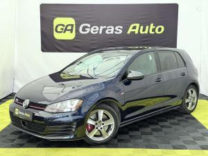 Blue Volkswagen Golf 2017 in Vilnius, with an engine capacity of 1.98 L and mileage of 130 thousand km for 13400 €, photo  on AUTOMOTO.COM.LV