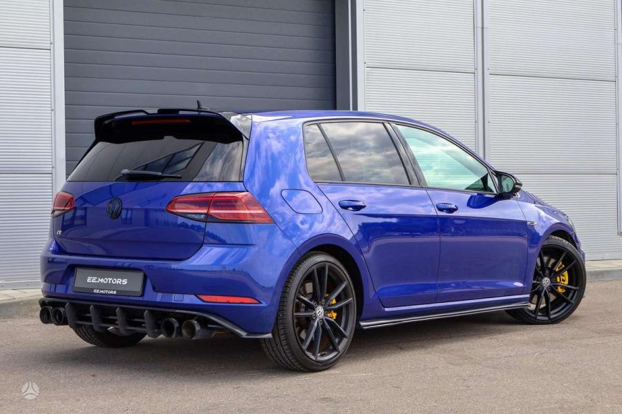 Zils Volkswagen Golf 2017 Kauņa, ar dzinēja tilpumu 1.98 L un nobraukumu 153 tūkst. km par 23999 €, foto 3 vietnē AUTOMOTO.COM.LV