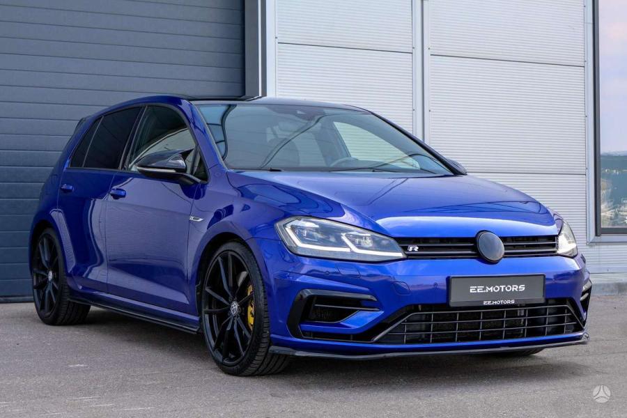 Zils Volkswagen Golf 2017 Kauņa, ar dzinēja tilpumu 1.98 L un nobraukumu 153 tūkst. km par 23999 €, foto 5 vietnē AUTOMOTO.COM.LV