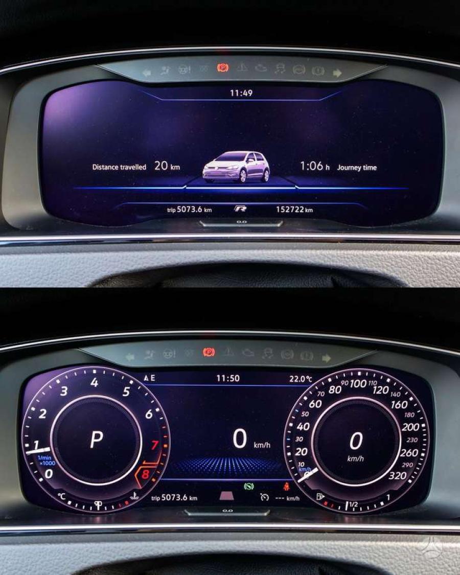 Zils Volkswagen Golf 2017 Kauņa, ar dzinēja tilpumu 1.98 L un nobraukumu 153 tūkst. km par 23999 €, foto 38 vietnē AUTOMOTO.COM.LV