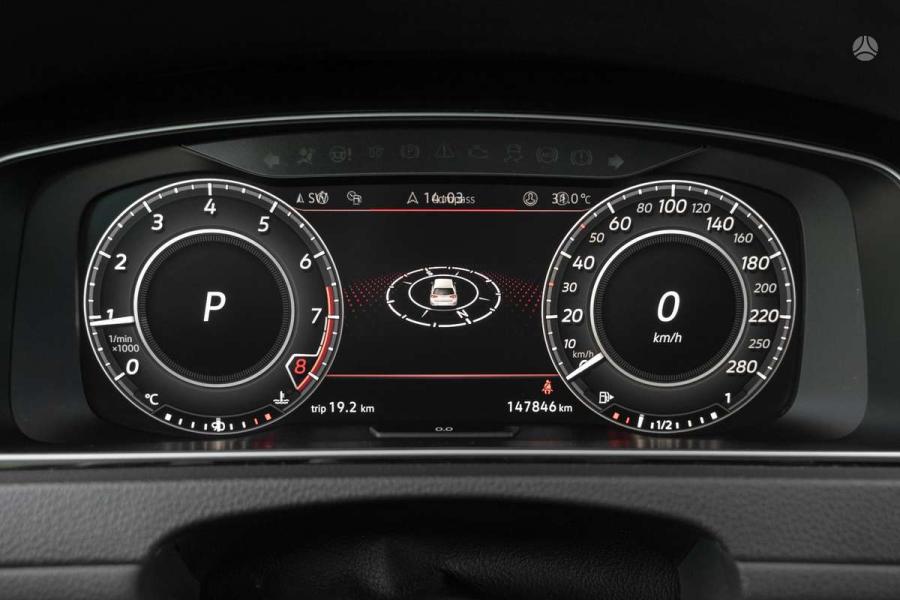 Zils Volkswagen Golf 2017 Viļņa, ar dzinēja tilpumu 1.98 L un nobraukumu 148 tūkst. km par 17900 €, foto 23 vietnē AUTOMOTO.COM.LV