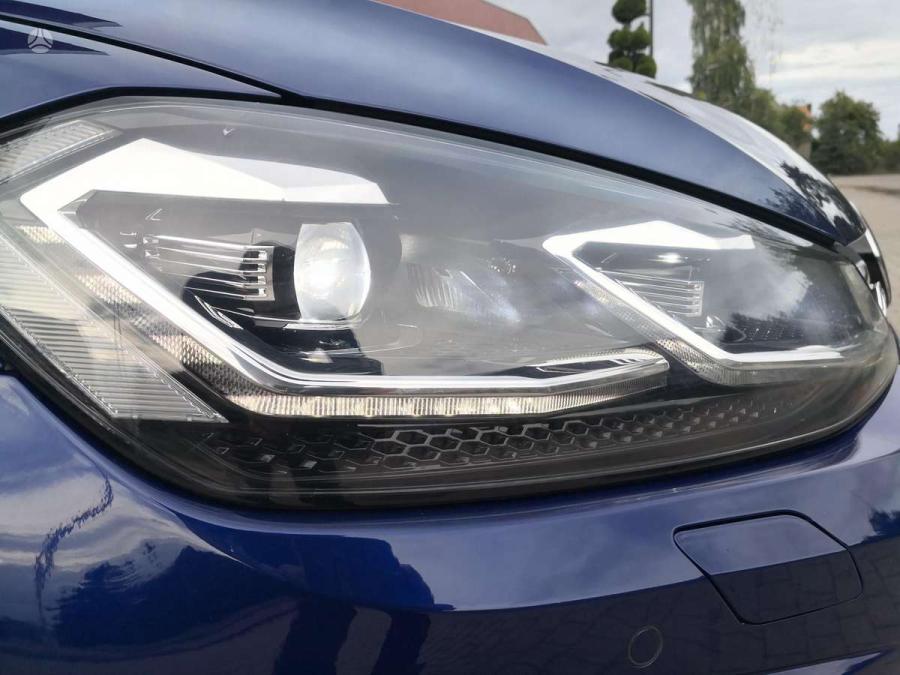 Blue Volkswagen Golf 2017 in Marijampole, with an engine capacity of 1.98 L and mileage of 148 thousand km for 23500 €, photo 15 on AUTOMOTO.COM.LV