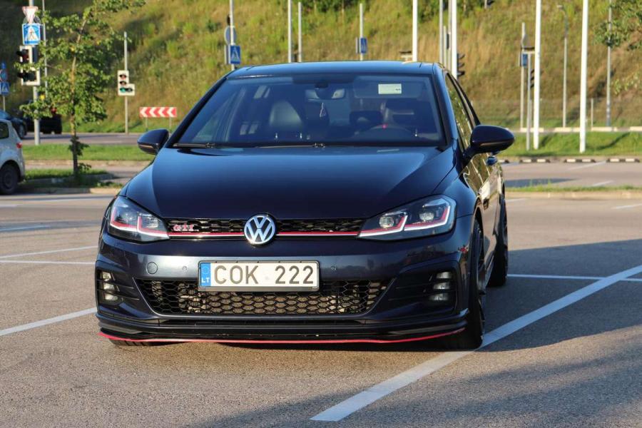Zils Volkswagen Golf 2017 Viļņa, ar dzinēja tilpumu 1.98 L un nobraukumu 122 tūkst. km par 13500 €, foto 4 vietnē AUTOMOTO.COM.LV