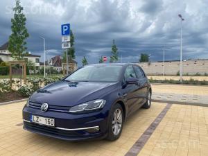 Blue Volkswagen Golf 2018 in Riga, with an engine capacity of 1.50 L and mileage of 114 thousand km for 12900 €, photo  on AUTOMOTO.COM.LV