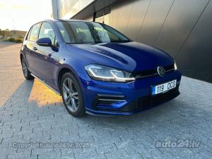 Zils Volkswagen Golf 2018 Tallina, ar dzinēja tilpumu 1.50 L un nobraukumu 66 tūkst. km par 19200 €, foto  vietnē AUTOMOTO.COM.LV
