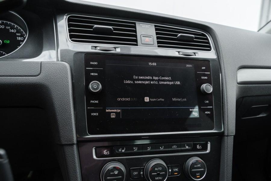 Zils Volkswagen Golf 2018 Rīga, ar dzinēja tilpumu 2.00 L un nobraukumu 127 tūkst. km par 13500 €, foto 16 vietnē AUTOMOTO.COM.LV