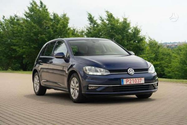 Blue Volkswagen Golf 2019 in Vilnius, with an engine capacity of 1.60 L and mileage of 155 thousand km for 11900 €, photo 3 on AUTOMOTO.COM.LV