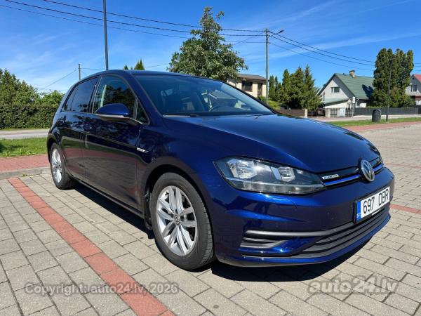 Blue Volkswagen Golf 2019 in Tallinn, with an engine capacity of 1.50 L and mileage of 233 thousand km for 8990 €, photo 1 on AUTOMOTO.COM.LV