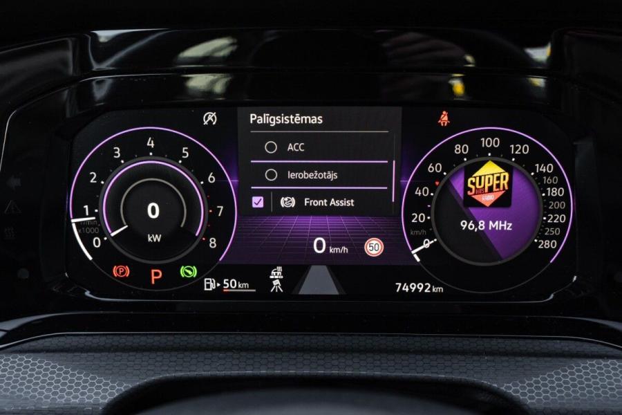 Zils Volkswagen Golf 2021 Rīga, ar dzinēja tilpumu 2.00 L un nobraukumu 75 tūkst. km par 27500 €, foto 12 vietnē AUTOMOTO.COM.LV