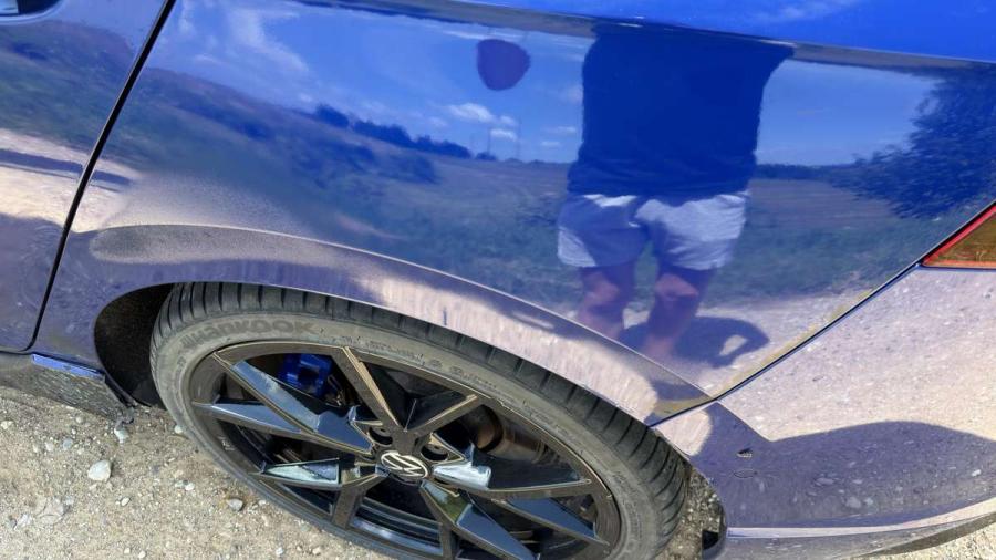 Blue Volkswagen Golf 2021 in Jonava, with an engine capacity of 1.98 L and mileage of 34 thousand km for 23600 €, photo 30 on AUTOMOTO.COM.LV