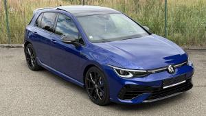 Blue Volkswagen Golf 2021 in Kaunas, with an engine capacity of 1.98 L and mileage of 35 thousand km for 35900 €, photo  on AUTOMOTO.COM.LV