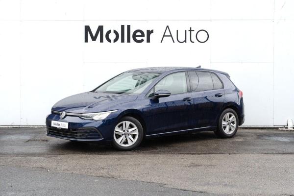 Blue Volkswagen Golf 2021 in Riga, with an engine capacity of 1.50 L and mileage of 146 thousand km for 14900 €, photo 1 on AUTOMOTO.COM.LV