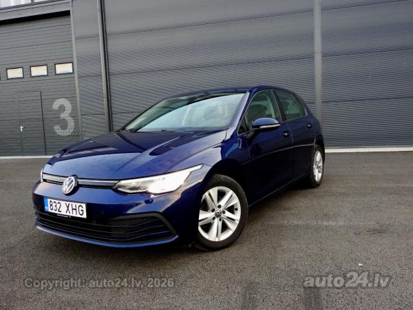 Blue Volkswagen Golf 2022 in Parnu, with an engine capacity of 1.50 L and mileage of 125 thousand km for 15999 €, photo 1 on AUTOMOTO.COM.LV