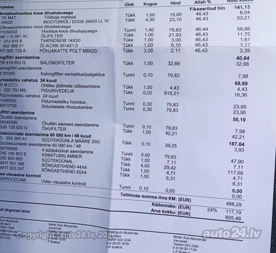 Синий Фольксваген Гольф 2022 в Пярну, объемом двигателя 1.50 л и пробегом 125 тыс. км за 15999 €, фото 18 на AUTOMOTO.COM.LV