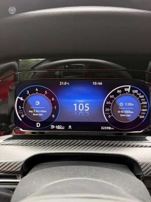 Zils Volkswagen Golf 2024 Kauņa, ar dzinēja tilpumu 1.98 L un nobraukumu 33 tūkst. km par 33333 €, foto 12 vietnē AUTOMOTO.COM.LV