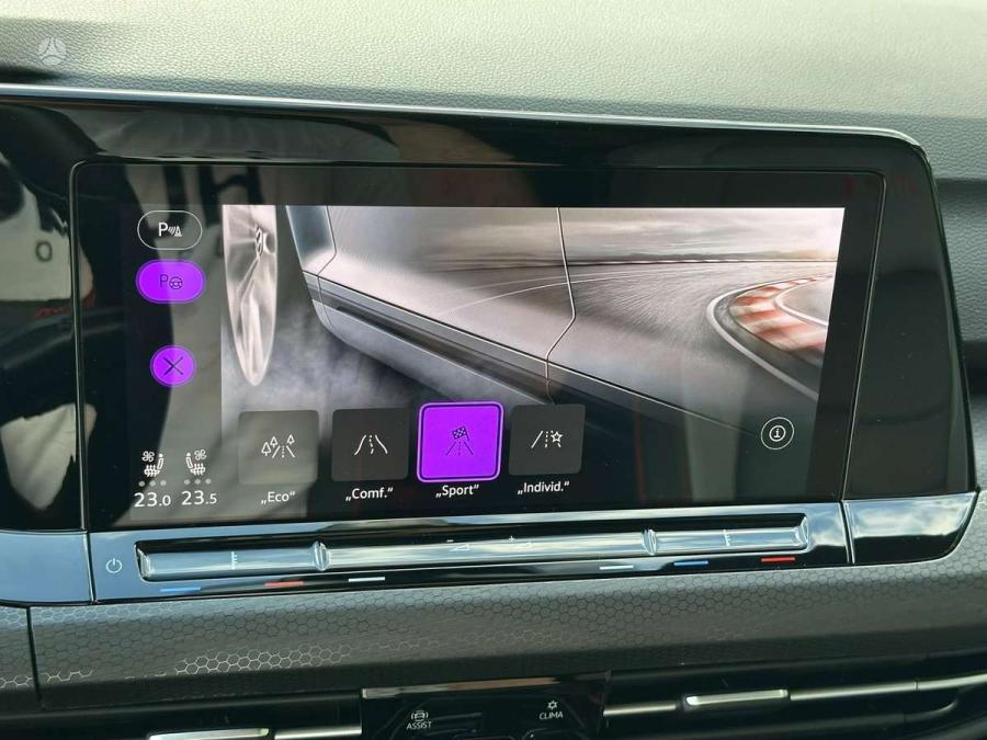 Zils Volkswagen Golf 2025 Kauņa, ar dzinēja tilpumu 1.98 L un nobraukumu 13 tūkst. km par 30890 €, foto 21 vietnē AUTOMOTO.COM.LV