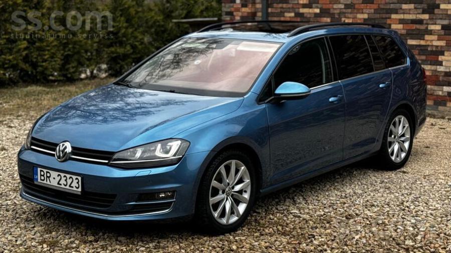 Zils Volkswagen Golf 2015 Rīga, ar dzinēja tilpumu 2.00 L un nobraukumu 278 tūkst. km par 11300 €, foto 3 vietnē AUTOMOTO.COM.LV