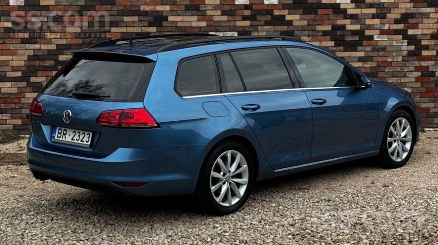 Zils Volkswagen Golf 2015 Rīga, ar dzinēja tilpumu 2.00 L un nobraukumu 278 tūkst. km par 11300 €, foto 4 vietnē AUTOMOTO.COM.LV