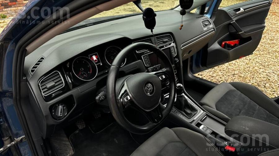 Zils Volkswagen Golf 2015 Rīga, ar dzinēja tilpumu 2.00 L un nobraukumu 278 tūkst. km par 11300 €, foto 10 vietnē AUTOMOTO.COM.LV