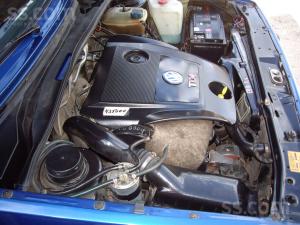 Blue Volkswagen Golf 1989 in Madona, with an engine capacity of 1.60 L and mileage of 437 thousand km for 5800 €, photo 7 on AUTOMOTO.COM.LV