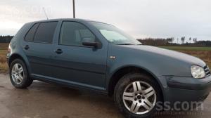 Blue Volkswagen Golf 1999 in Rezekne, with an engine capacity of 1.90 L and mileage of 325 thousand km for 2200 €, photo 6 on AUTOMOTO.COM.LV