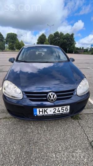 Zils Volkswagen Golf 2004 Daugavpils, ar dzinēja tilpumu 2.00 L un nobraukumu 314 tūkst. km par 600 €, foto  vietnē AUTOMOTO.COM.LV