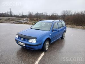 Zils Volkswagen Golf 1999 Gulbene, ar dzinēja tilpumu 1.90 L un nobraukumu 449 tūkst. km par 1395 €, foto  vietnē AUTOMOTO.COM.LV