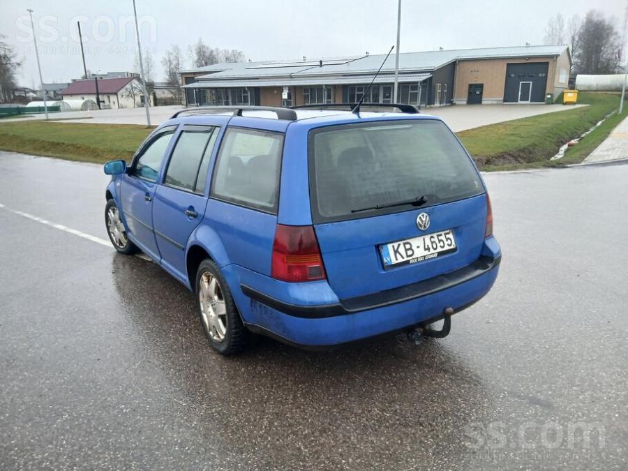 Zils Volkswagen Golf 1999 Gulbene, ar dzinēja tilpumu 1.90 L un nobraukumu 449 tūkst. km par 1395 €, foto 12 vietnē AUTOMOTO.COM.LV