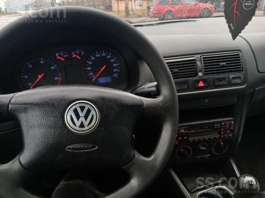 Zils Volkswagen Golf 1999 Gulbene, ar dzinēja tilpumu 1.90 L un nobraukumu 449 tūkst. km par 1395 €, foto 17 vietnē AUTOMOTO.COM.LV