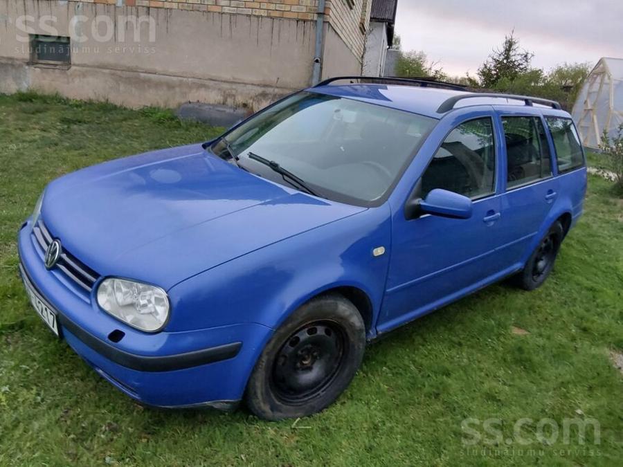 Zils Volkswagen Golf 1999 Bauska, ar dzinēja tilpumu 1.90 L un nobraukumu 383 tūkst. km par 1100 €, foto 8 vietnē AUTOMOTO.COM.LV