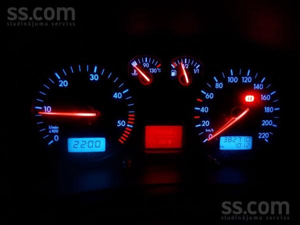 Blue Volkswagen Golf 1999 in Bauska, with an engine capacity of 1.90 L and mileage of 383 thousand km for 1000 €, photo 10 on AUTOMOTO.COM.LV