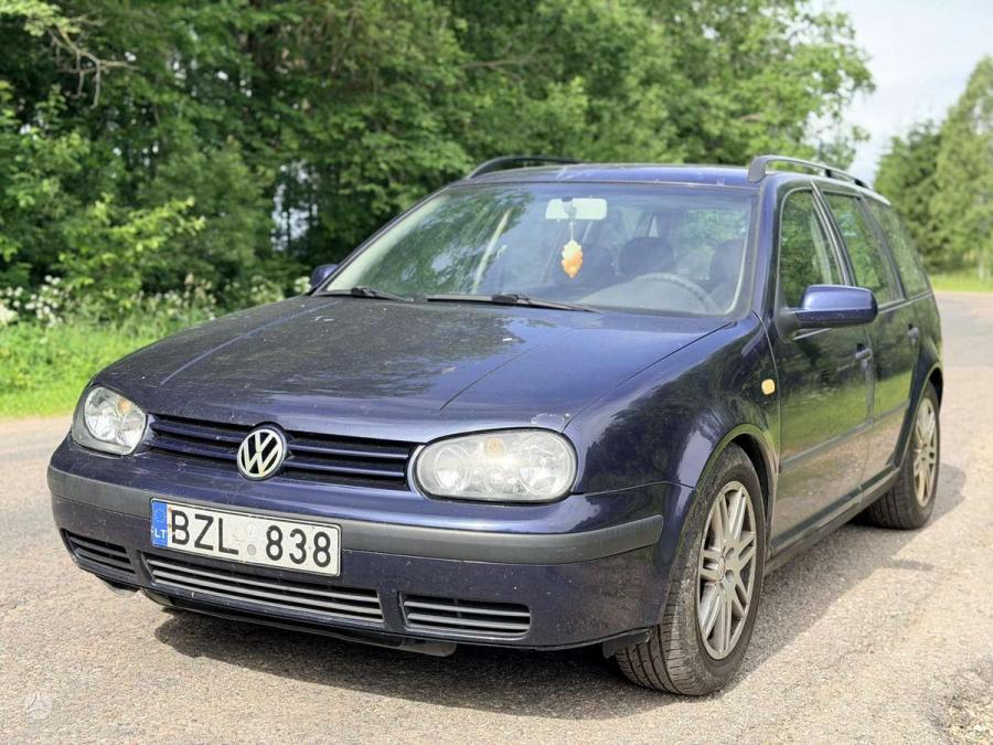 Zils Volkswagen Golf 1999 Utena, ar dzinēja tilpumu 1.90 L un nobraukumu 453 tūkst. km par 450 €, foto 3 vietnē AUTOMOTO.COM.LV