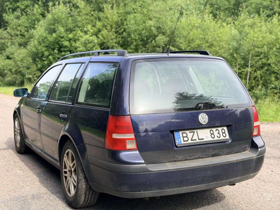 Zils Volkswagen Golf 1999 Utena, ar dzinēja tilpumu 1.90 L un nobraukumu 453 tūkst. km par 450 €, foto 9 vietnē AUTOMOTO.COM.LV