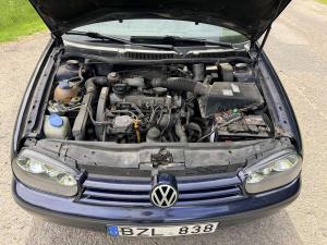 Zils Volkswagen Golf 1999 Utena, ar dzinēja tilpumu 1.90 L un nobraukumu 453 tūkst. km par 450 €, foto 10 vietnē AUTOMOTO.COM.LV