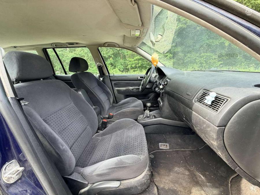 Zils Volkswagen Golf 1999 Utena, ar dzinēja tilpumu 1.90 L un nobraukumu 453 tūkst. km par 450 €, foto 14 vietnē AUTOMOTO.COM.LV