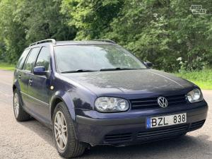 Blue Volkswagen Golf 1999 in Utena, with an engine capacity of 1.90 L and mileage of 453 thousand km for 450 €, photo  on AUTOMOTO.COM.LV