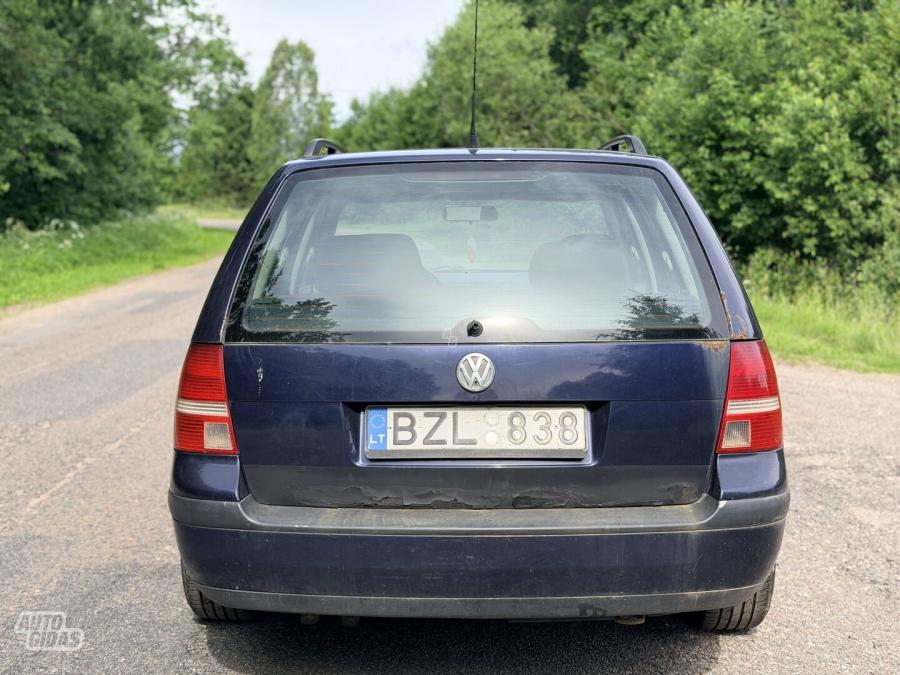Blue Volkswagen Golf 1999 in Utena, with an engine capacity of 1.90 L and mileage of 453 thousand km for 450 €, photo 6 on AUTOMOTO.COM.LV