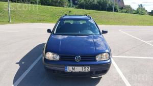 Blue Volkswagen Golf 1999 in Aluksne, with an engine capacity of 1.90 L and mileage of 0 thousand km for 1250 €, photo 5 on AUTOMOTO.COM.LV