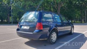 Blue Volkswagen Golf 1999 in Aluksne, with an engine capacity of 1.90 L and mileage of 0 thousand km for 1250 €, photo 6 on AUTOMOTO.COM.LV