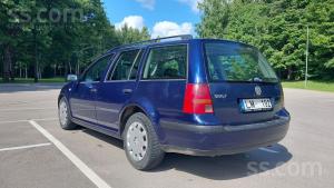 Blue Volkswagen Golf 1999 in Aluksne, with an engine capacity of 1.90 L and mileage of 0 thousand km for 1250 €, photo 7 on AUTOMOTO.COM.LV