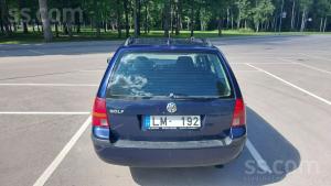 Blue Volkswagen Golf 1999 in Aluksne, with an engine capacity of 1.90 L and mileage of 0 thousand km for 1250 €, photo 9 on AUTOMOTO.COM.LV